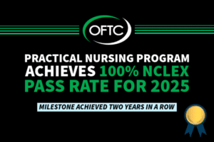 OFTC PN Program Achieves 100% NCLEX Pass Rate for 2025